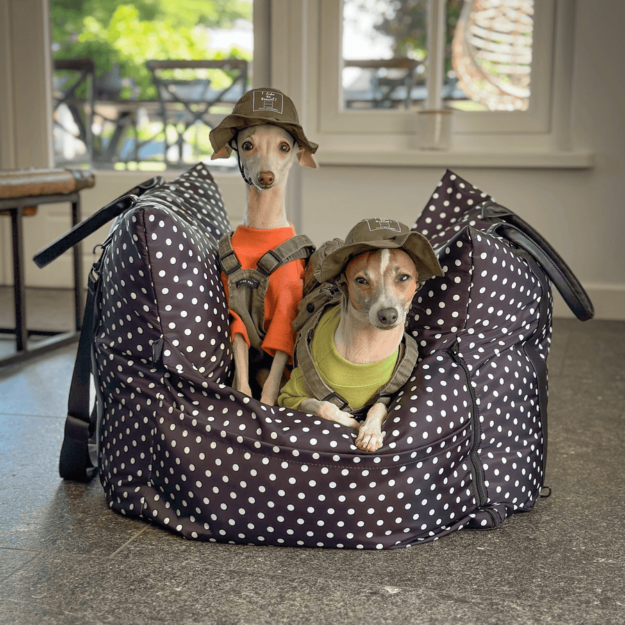 Dog Car Set & Travel Bed | All in One Travel Dog Pods – Luther Bennett