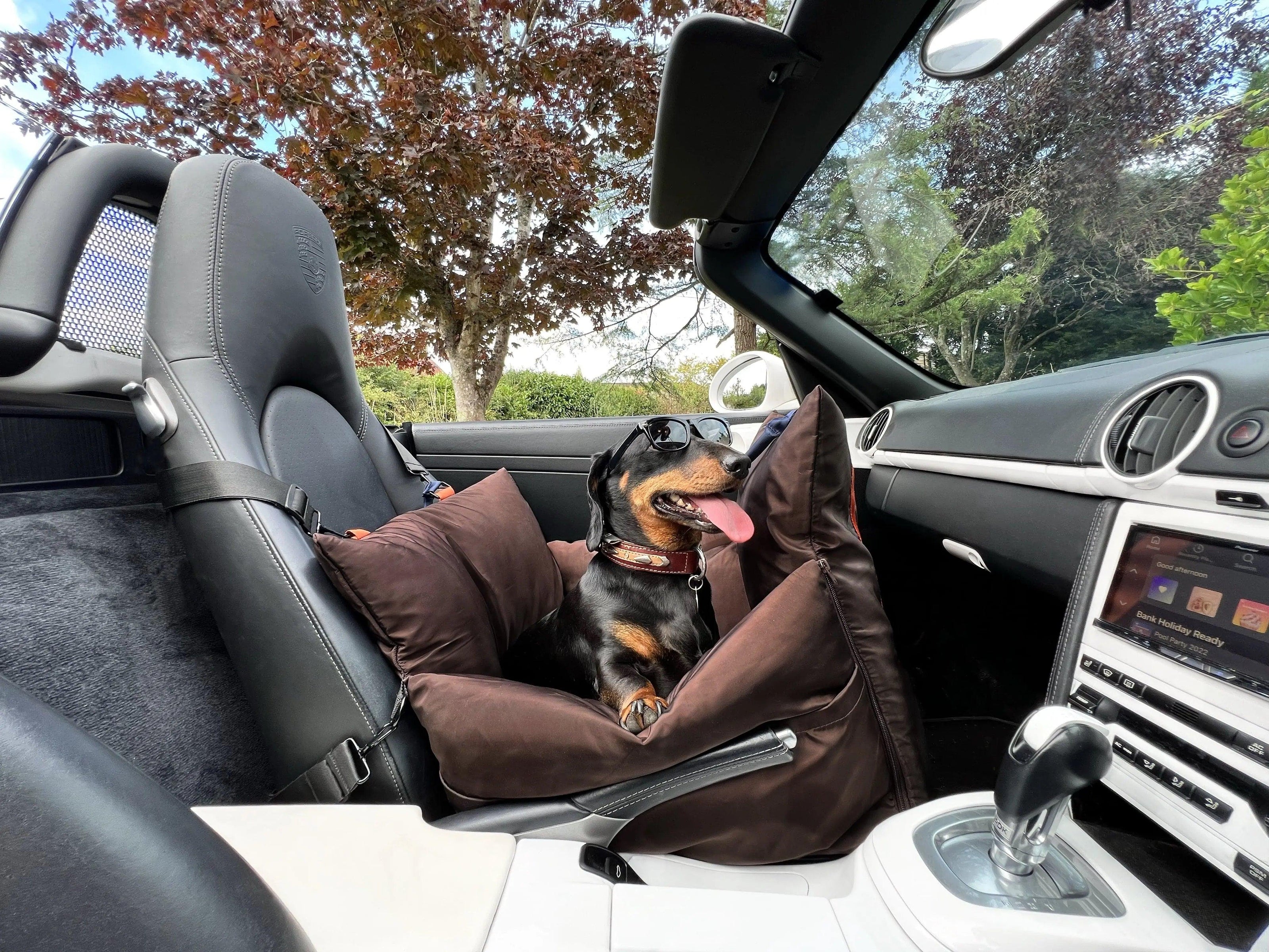 Travel Dog Pod 2.0 | Dog Car Bed & Travel Seat w/ Isofix Fittings ...